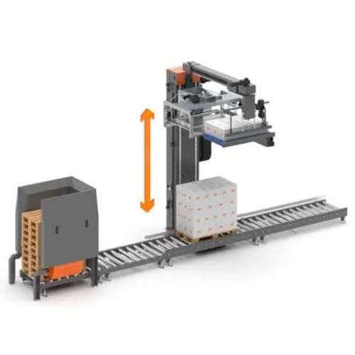 Layer palletizer - HLP 6000 - TRAPO GmbH - for loads / transport / for ...
