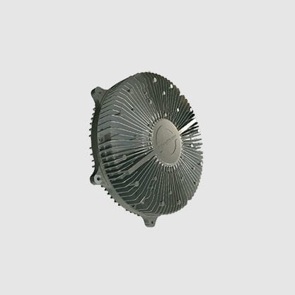 Wall-mounted fan - BORG WARNER - axial / cooling / flange