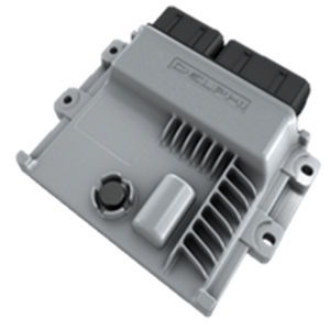 Electric vehicle motor controller - BORG WARNER - integrated