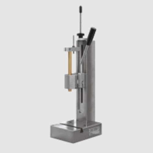 Round ram press - LAB Press Z1-80 - mäder Pressen - manual / punching ...