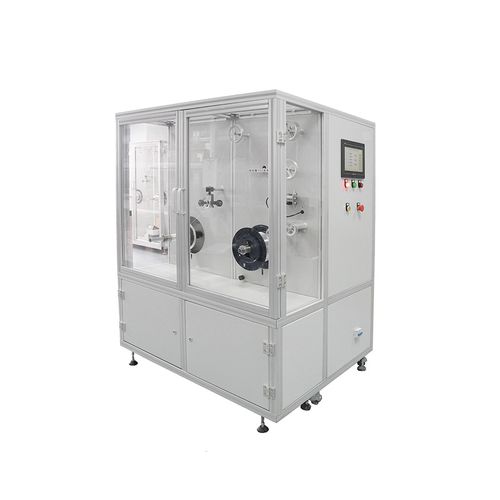 Automatic unwinding-rewinding machine - Fiber Rewinding Machine ...