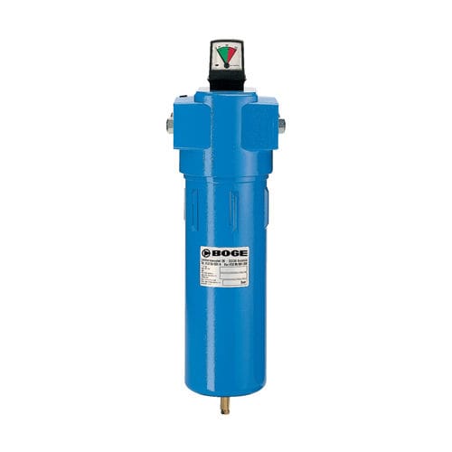 Compressed air pre-filter - V series - BOGE - activated carbon / depth ...