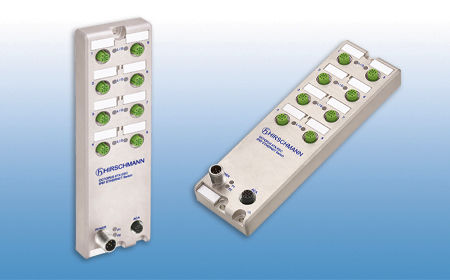 Unmanaged switch - OCTOPUS 8TX - HIRSCHMANN - 8 ports / housed / PoE