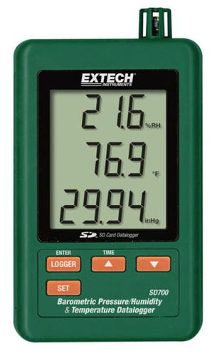 Temperature data-logger - SD700 - Extech - pressure / with LCD display ...