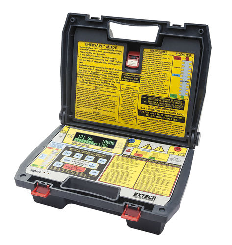 Insulation resistance tester - MG500 - Extech - detector