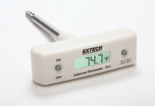 Probe thermometer - TM40 - Extech - digital / portable / industrial