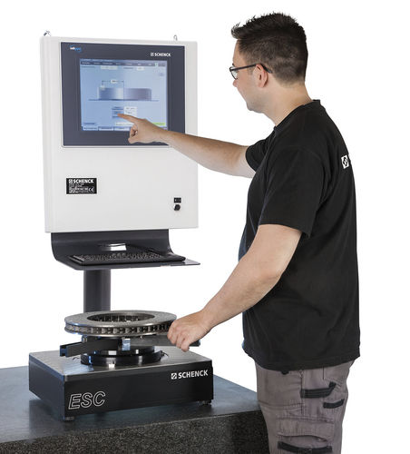 Static balancing machine - ES series - SCHENCK RoTec GmbH - vertical ...