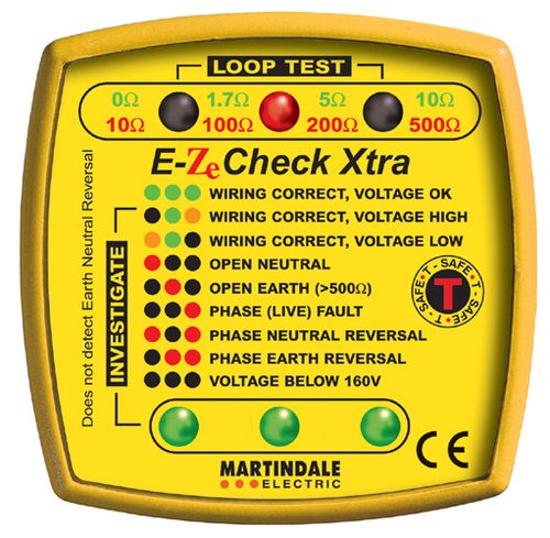 Earth loop impedance testing device - EZ150 - Martindale Electric ...