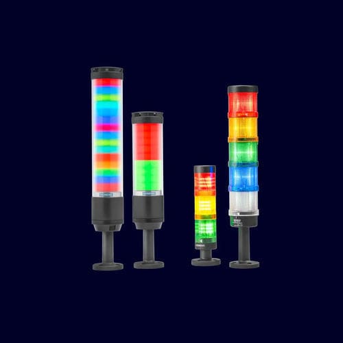 LED stack light - 8WD series - Siemens Safety Integrated - flashing ...