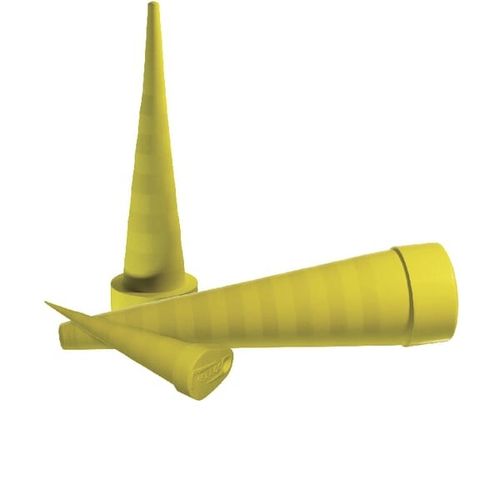 Conical plug - YEL series - Kramp - push-in / plastic / blanking