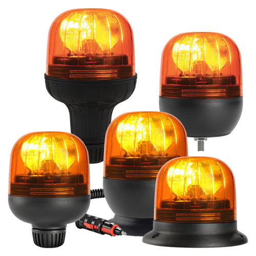 Rotating beacon light - ROTATOR - SIRENA S.p.A. - halogen / 24VDC / 12VDC