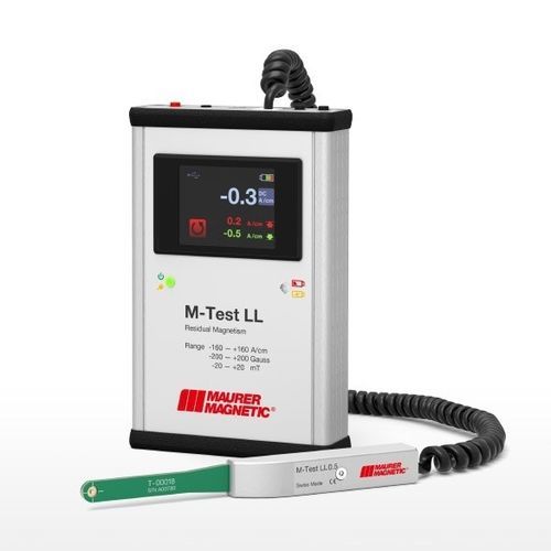 Portable gaussmeter - M-Test LL - Maurer Magnetic - digital / analog