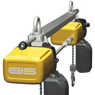 Electric chain hoist - GPS series - GIS AG - synchronized