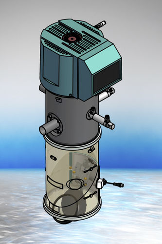 Plastic pellet hopper loader - SOMOS® - ProTec Polymer Processing