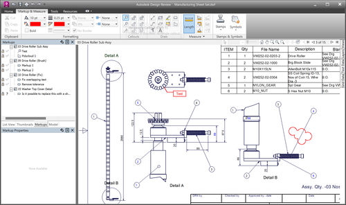 Viewer software - Design Review - AUTODESK - CAD / 2D/3D