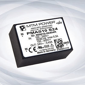 Encapsulated power supply - PMAS10 S series - MTM Power Messtechnik Mellenbach GmbH - DC/DC / AC ...