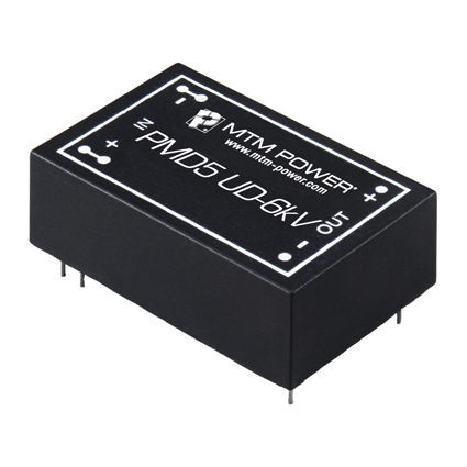 4:1 input voltage range DC/DC converter - PMD5 48D1 series - MTM Power Messtechnik Mellenbach ...