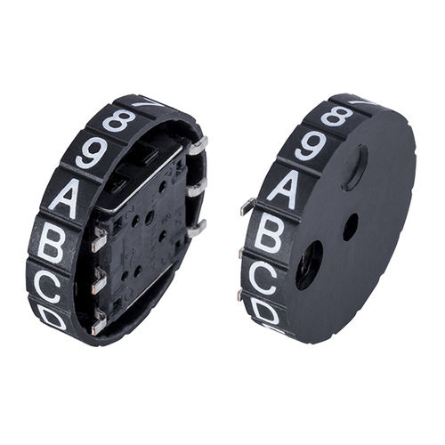 Rotary switch - DH2 03 - PTR HARTMANN GmbH - multipole / DIN rail / PCB