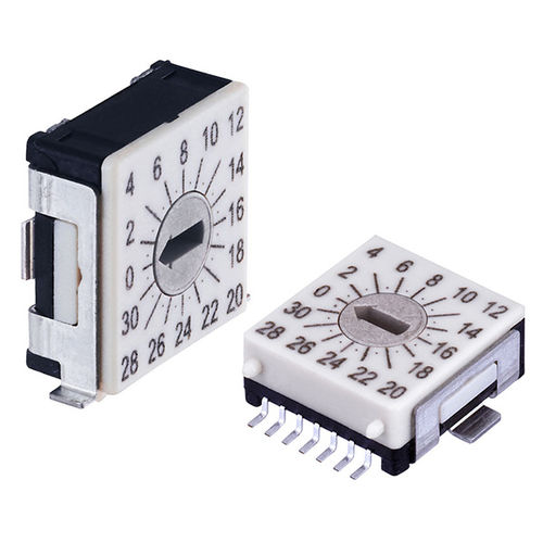 Rotary switch - P56SMT...63 - PTR HARTMANN GmbH - multipole / surface-mount