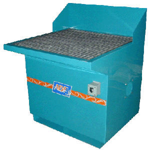 Grinding process downdraft table - DDT series - ADF Systems, Ltd. - for ...