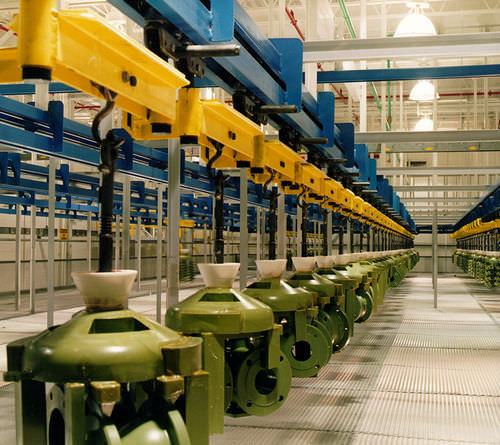 Skate wheel conveyor - Unibilt® - Daifuku webb - overhead / horizontal ...