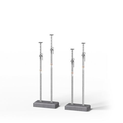 Tubular prop - PEP Alpha-2 - PERI - steel / slab