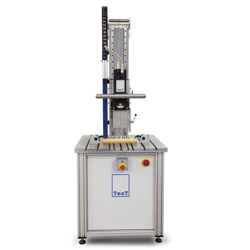 Torsion testing machine - 220 - TesT GmbH - motorized / material / vertical