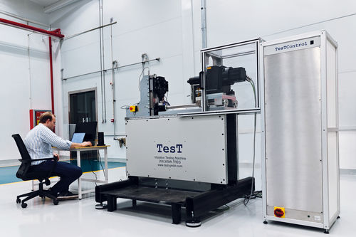 Vibration testing machine - 208 - TesT GmbH - fatigue / durability ...