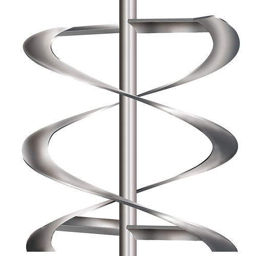 2-blade impeller - NOV Inc. - helical ribbon / for agitators / axial-flow