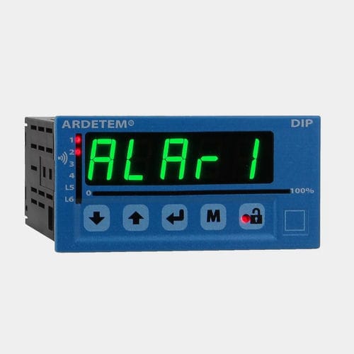 Temperature panel meter - DIP1401 - ARDETEM SFERE - universal / time ...