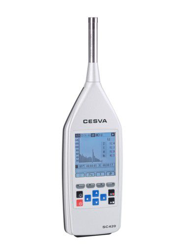 Sound level meter with analysis function - CESVA - class 1 / data logging / real-time