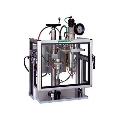 Pressure filling machine - 2011/122 - Pamasol Willi Mäder - semi ...