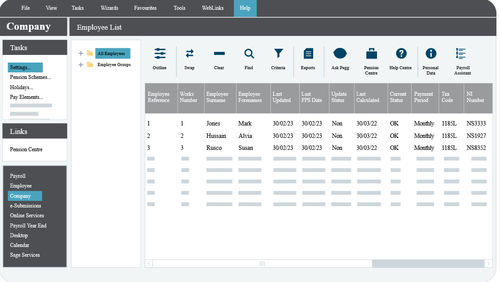 Accounting software - Payroll Bureau - Sage bäurer GmbH - printing ...