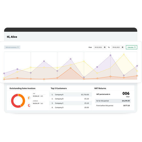 Accounting software - Sage Accounting - Sage bäurer GmbH - flow / real ...