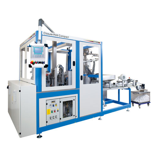 Pad printing machine with open ink cup - CLOSURE PRINT COMPACT ...