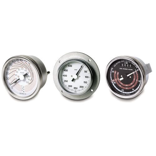 Mechanical tachometer - TS - FIAMA - panel-mount / analog