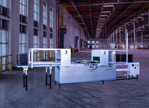 Belt conveyor - SCHUMA - linear / transport / stacking