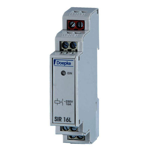 AC electromechanical relay - SIR 16 L - Doepke Schaltgeräte GmbH - DIN rail