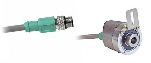 Incremental rotary encoder - IXARC - POSITAL FRABA - mechanical / hollow-shaft / 24 Vdc