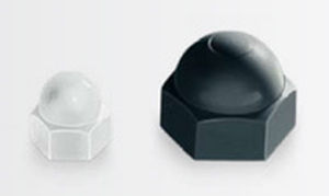 Threaded cap - M4 - M12 - WERIT - hexagonal / plastic / protective