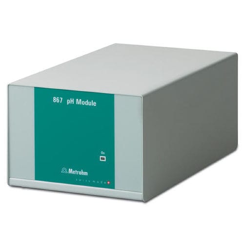PH measuring module - 867 pH Module - Metrohm - temperature / concentration / automatic