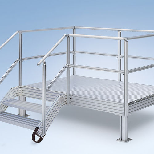 Aluminum profile - Maschinenbau Kitz GmbH - T-slot / platform / for ...