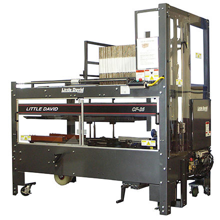 Automatic case erector - CF-25 - SIGNODE - adhesive tape / bottom sealer / high-speed