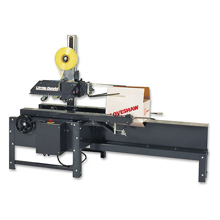 Four-flap case sealer - SP-304 - SIGNODE - adhesive tape / semi-automatic