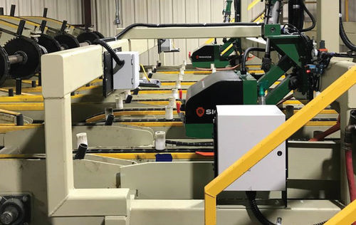 Automatic marking system - SIGNODE - barcode / for labels / wood