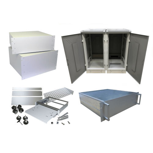 19" rack enclosure - Veroshield - Verotec - rectangular / steel / IP54