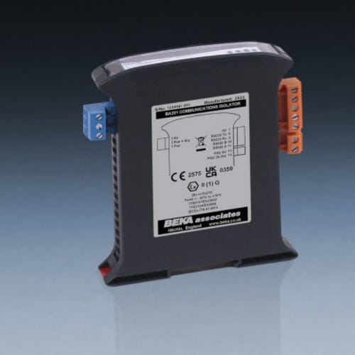 RS485 isolator - BA201 - BEKA - RS232 / galvanic / ATEX