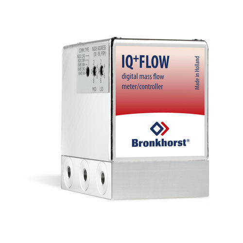 Mass flow meter - IQ+FLOW - Bronkhorst - for gas / IP40 / compact