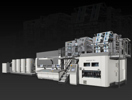 Web-fed offset press - SYSTEM 35S - Komori - for paper