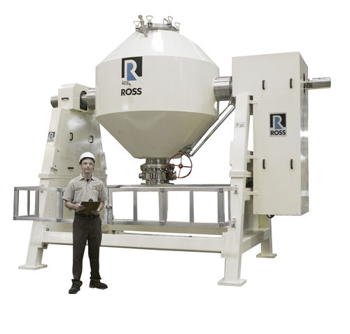Double cone blender - DCB series - ROSS Mixers - batch / for solids ...